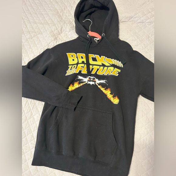 Tops | Universal Studios Back To The Future Hoodie | Poshmark